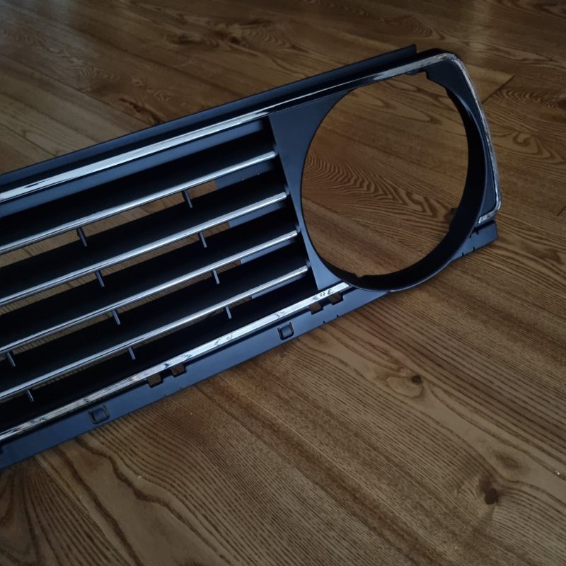 Golf Mk2 Badgeless Black And Chrome Stripe Grill – vwspareparts